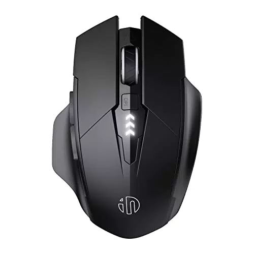 inphic Maus kabellos, Silent wiederaufladbare Bluetooth-Funkmaus ...